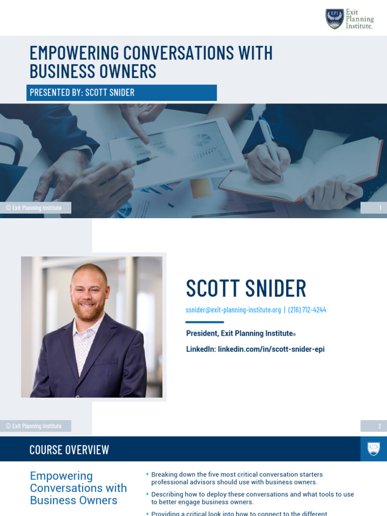 Empowering Conversations with Owners | PDF | Cognition | Social Psychology