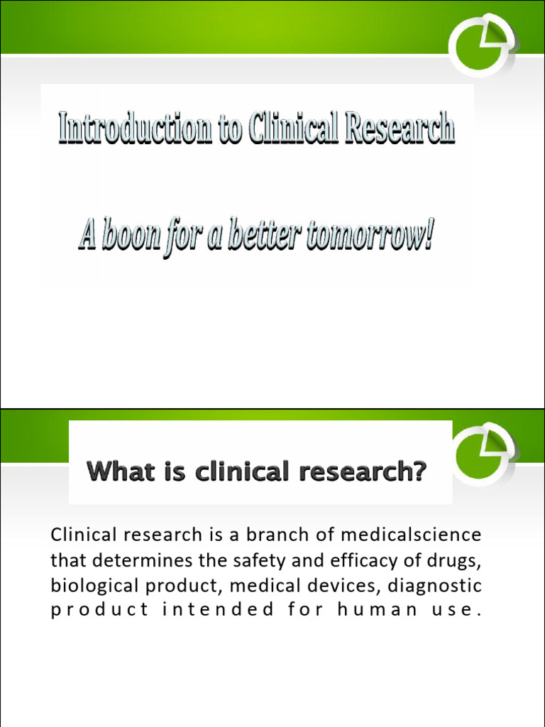 Understanding Clinical Research Trials | PDF | Clinical Trial ...