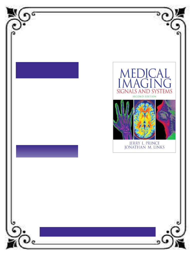 Medical Imaging Signals and Systems 2nd Edition Jerry L. Prince And ...