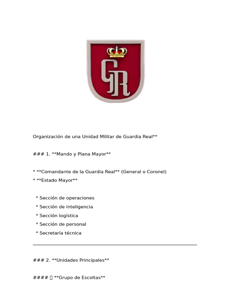 Guardia Real | PDF