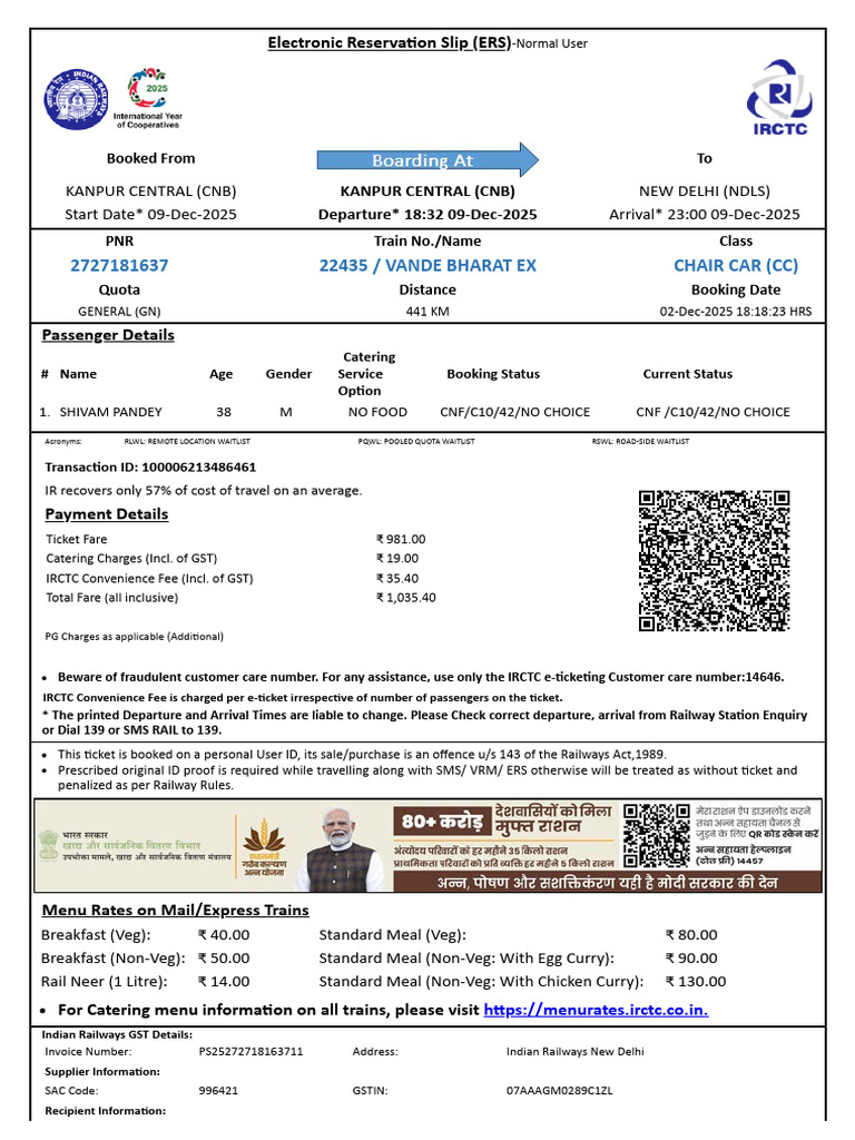 CNB NDLS_9 DEC_SP | PDF | Identity Document