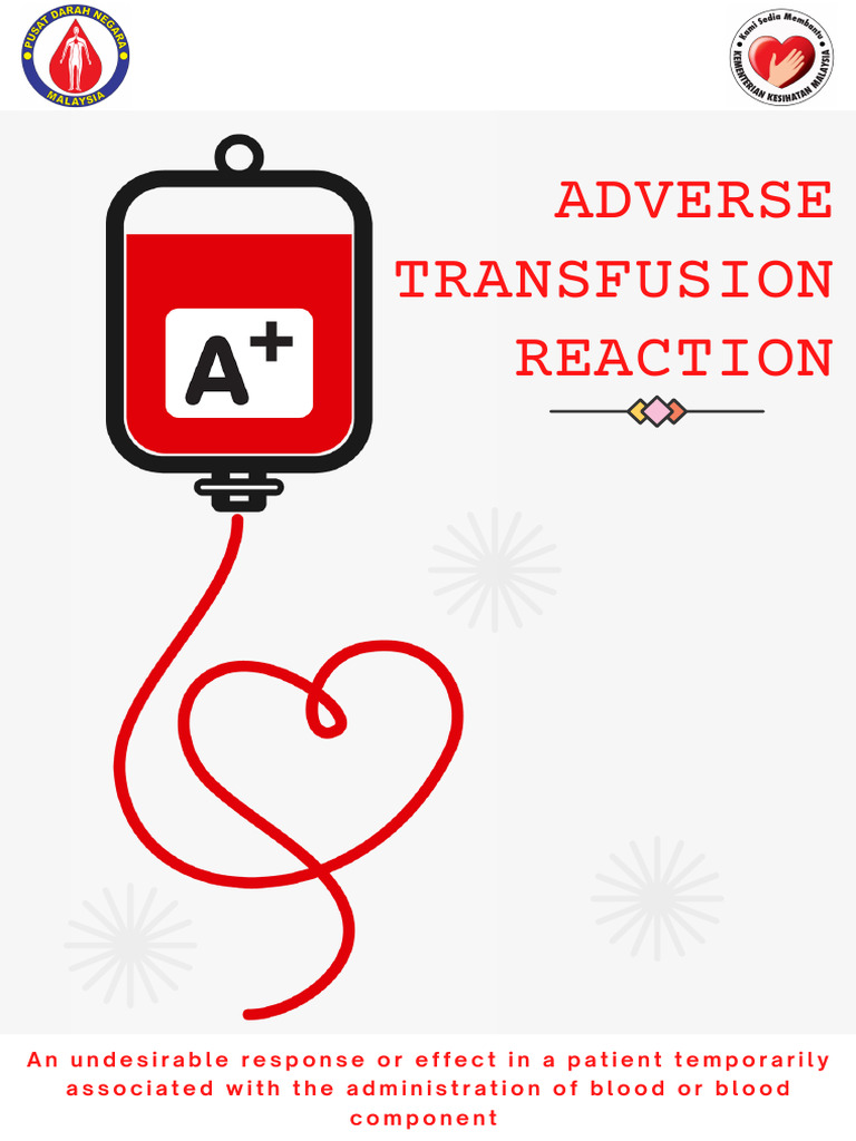 Kad Transfusion Reaction Booklet | PDF