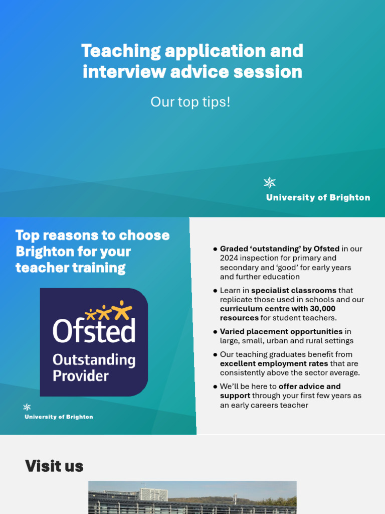 teaching application and interview advie | PDF | Teachers ...