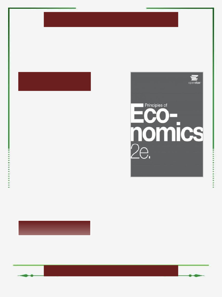 Principles Of Economics 2e 2nd Edition Eric Dodge Cynthia Gamez Andres ...