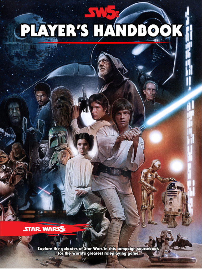 SW5e - Player's Handbook (Print Friendly)Cover | PDF