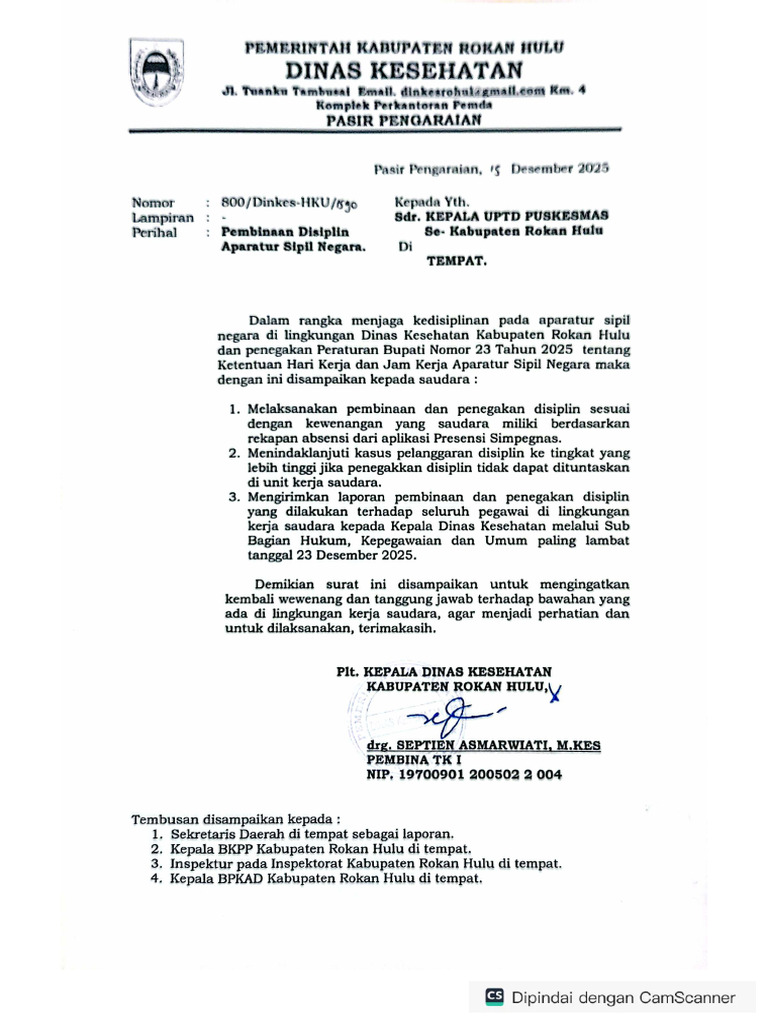 Pembinaan Disiplin Asn | PDF