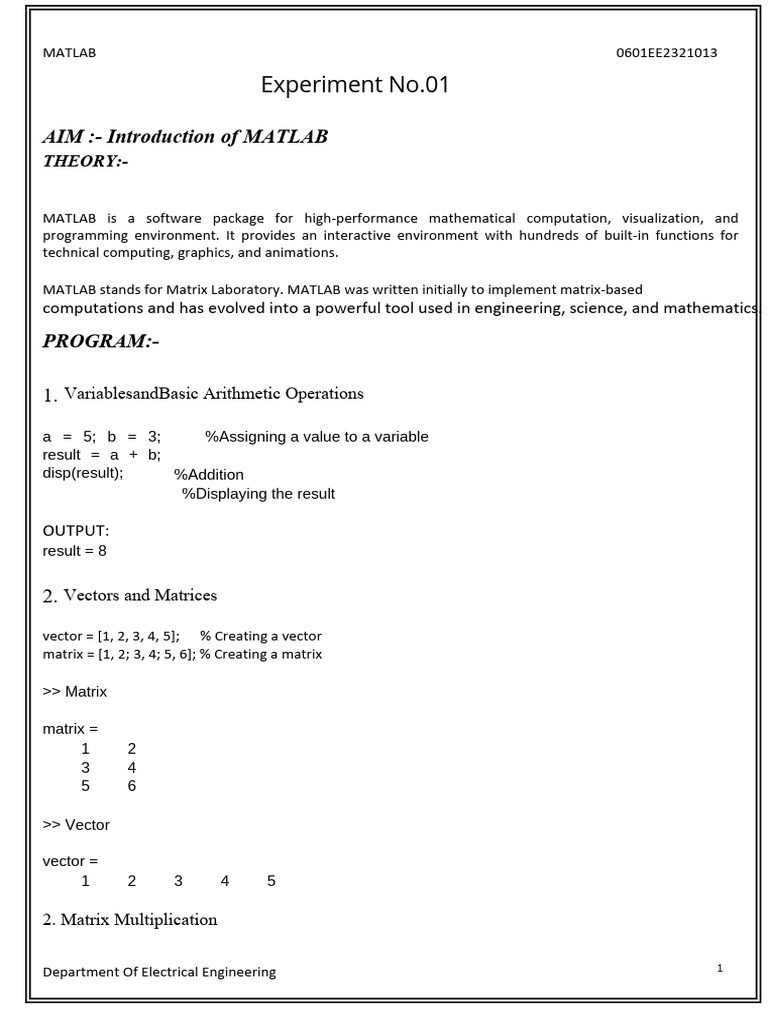 Matlab.06 Muhafiz PDF | PDF | Matlab | Debugging