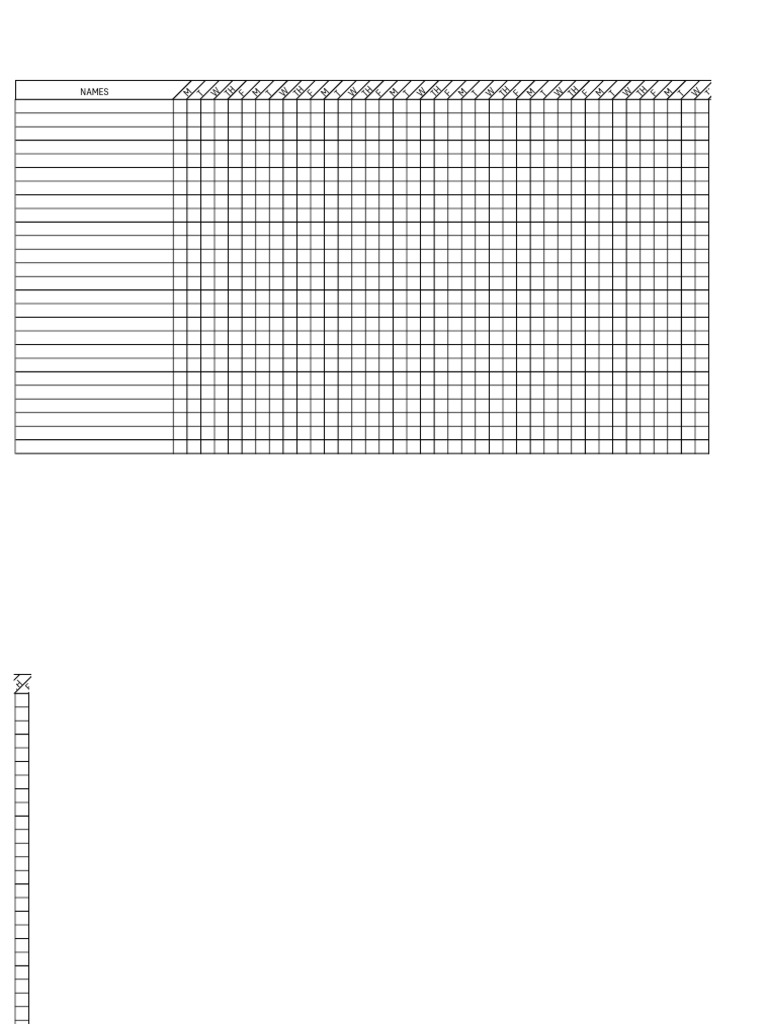 Attendance Sheet | PDF