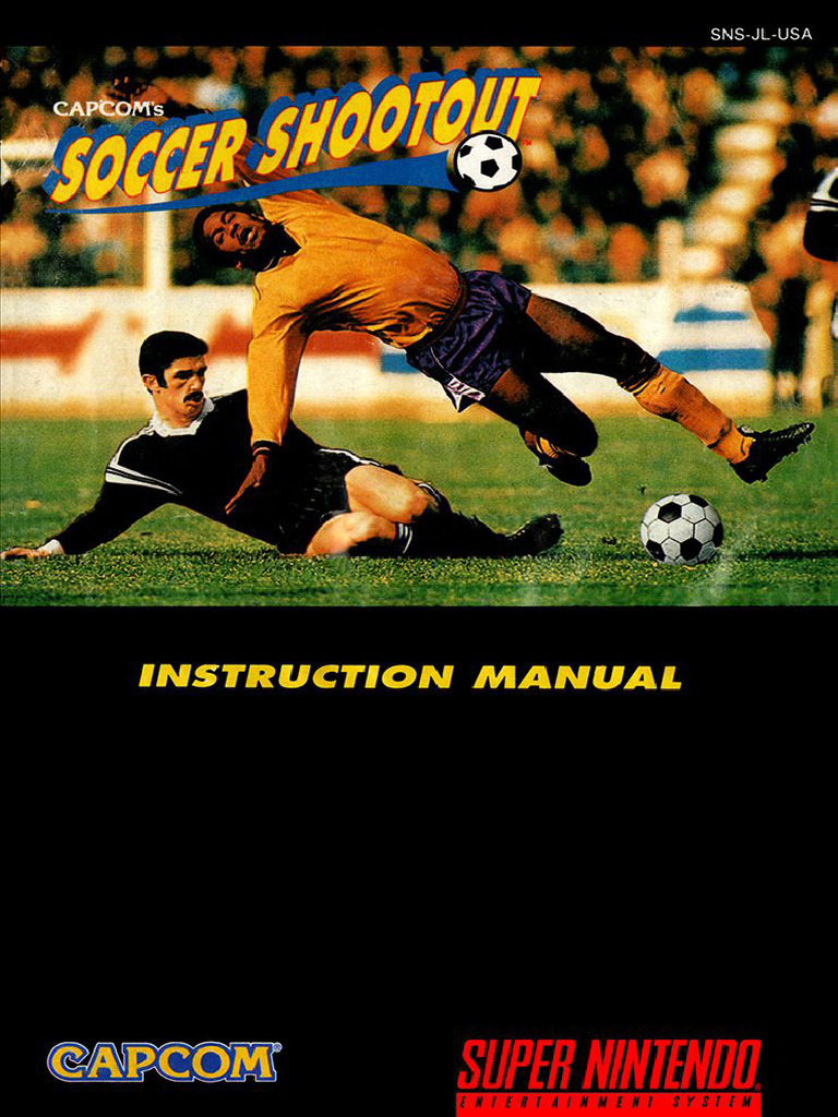 Capcom's Soccer Shootout (USA) - Manual | PDF