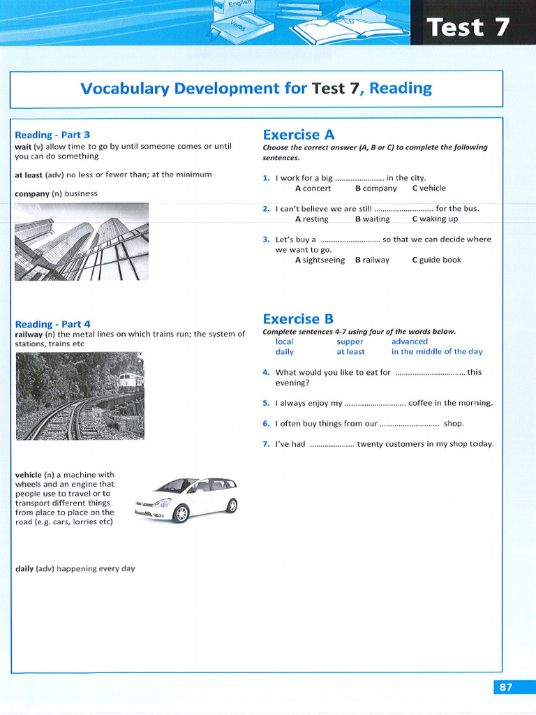 KET Test 7 | PDF