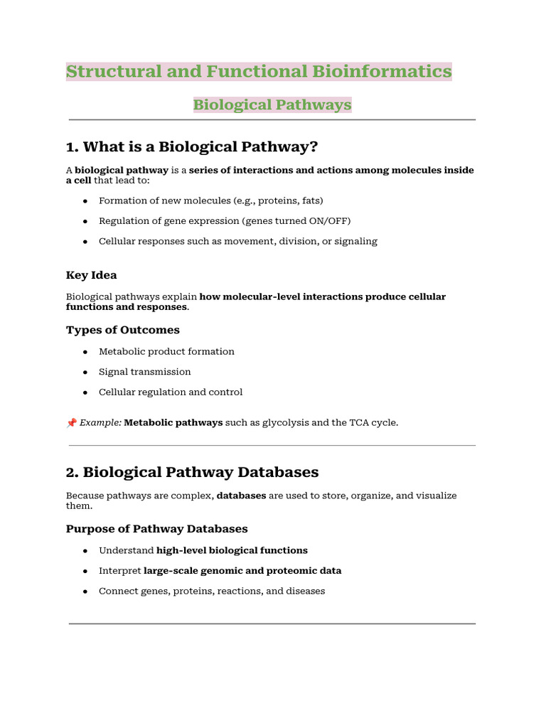 Pathways - GO Terms -DAVID Notes | PDF | Computational Biology ...