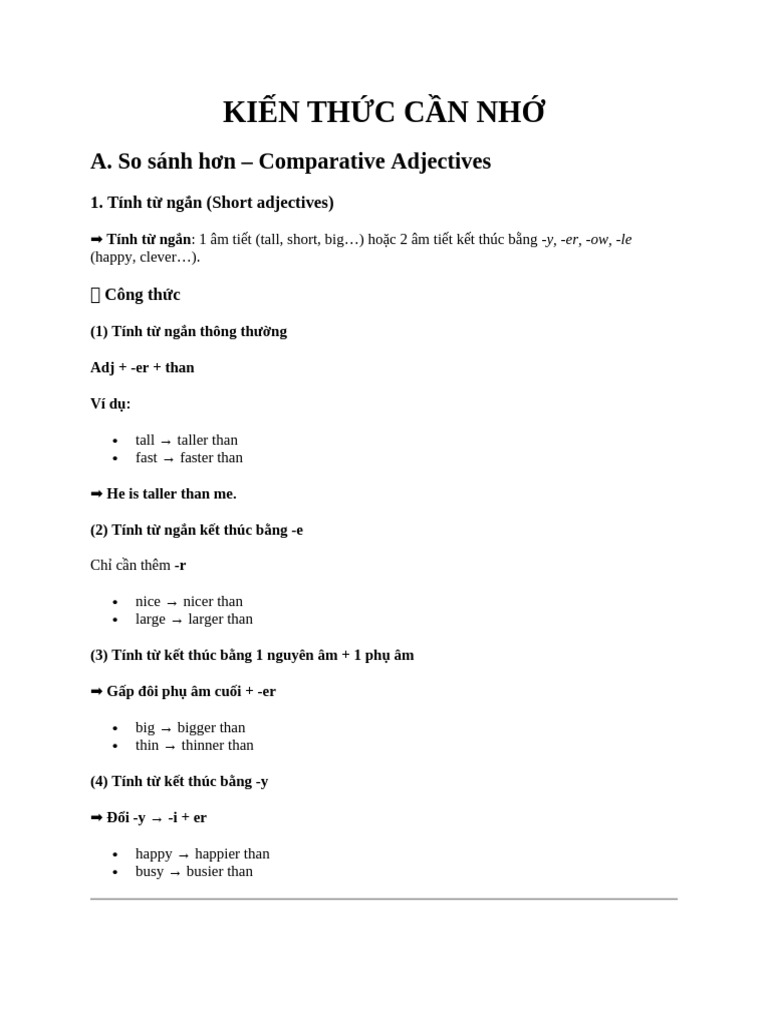Comparative Adj | PDF