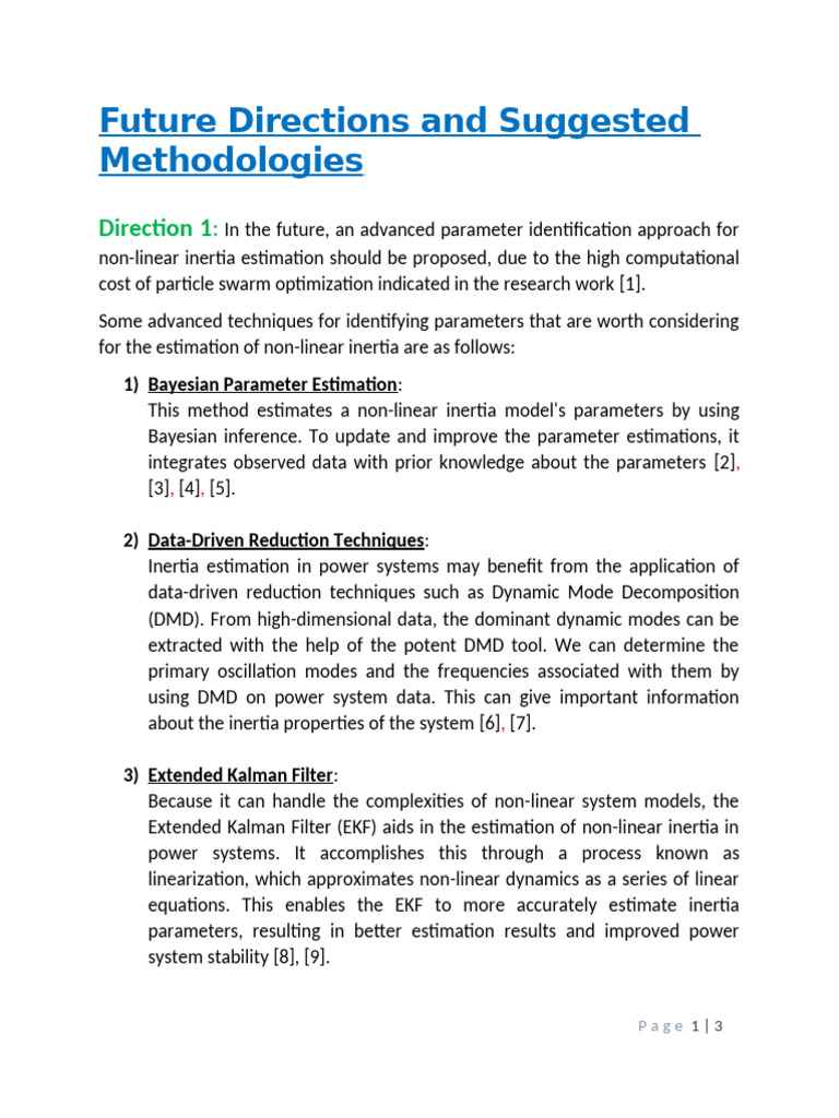Future Directions and Possible Methodologies - Task 1 | PDF | Applied ...