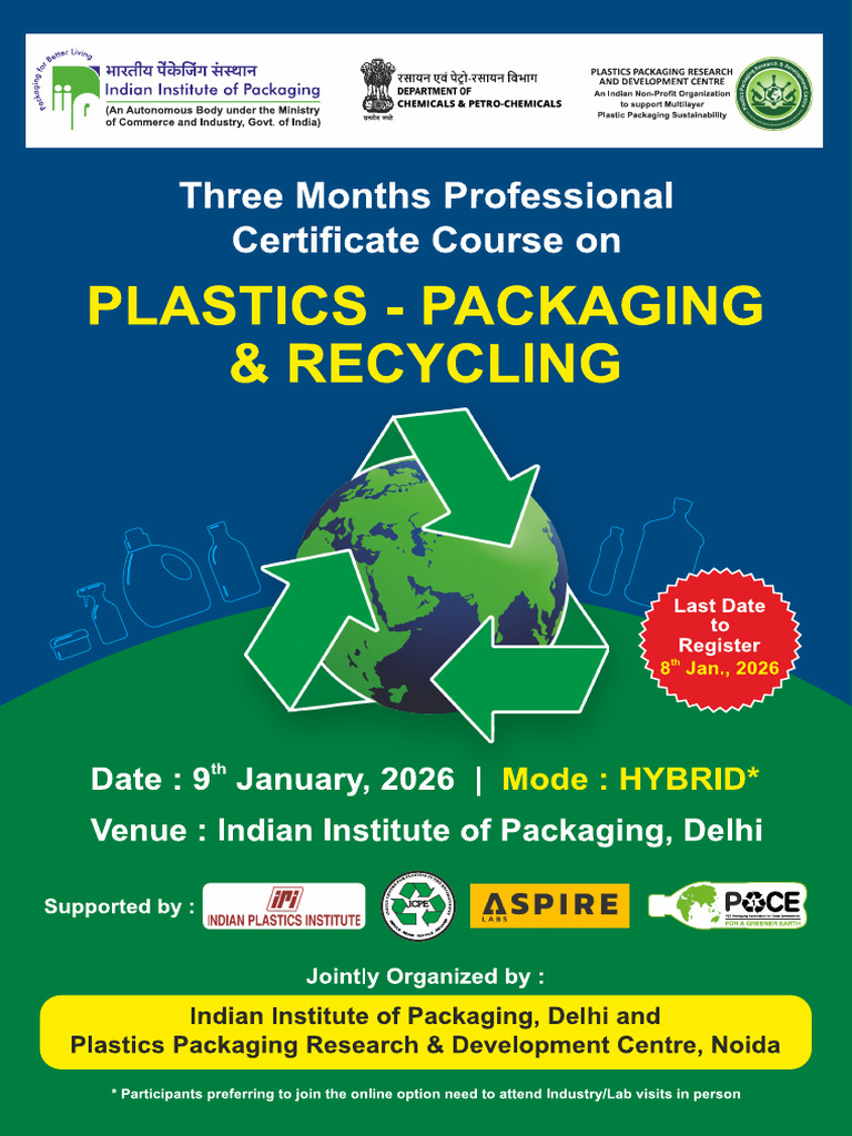 Plastics Recycling and Sustainable Packaging Brochure | PDF