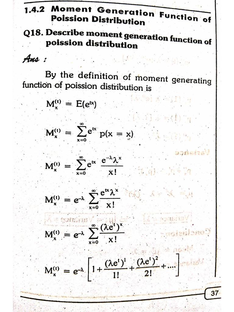 Poisson Distribution | PDF