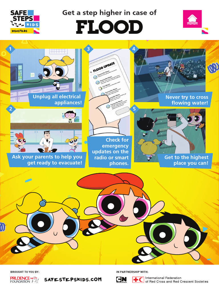 Safety Card Disasters Flood | PDF