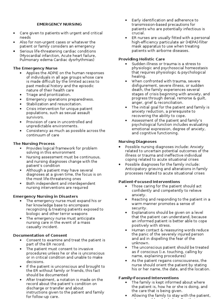Emergency Nursing Care and Protocols | PDF | Emergency Department | Burn