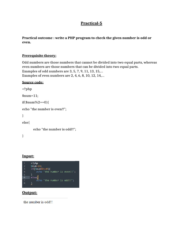 Practical5 PHP | PDF