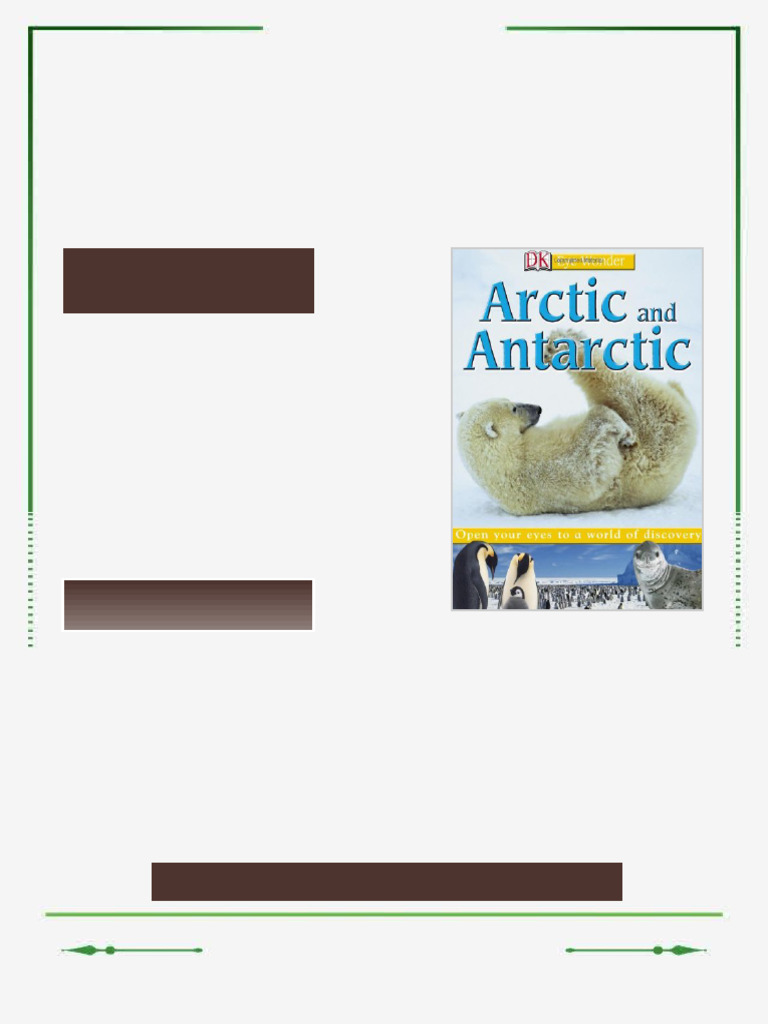 Arctic and Antarctic 1st American Ed Edition DK Publishing Ebook Source ...