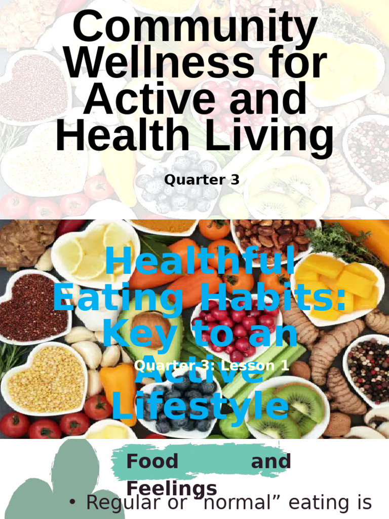 Lesson 1 PE Healthful Eating Habits (Autosaved) | PDF | Nutrients ...