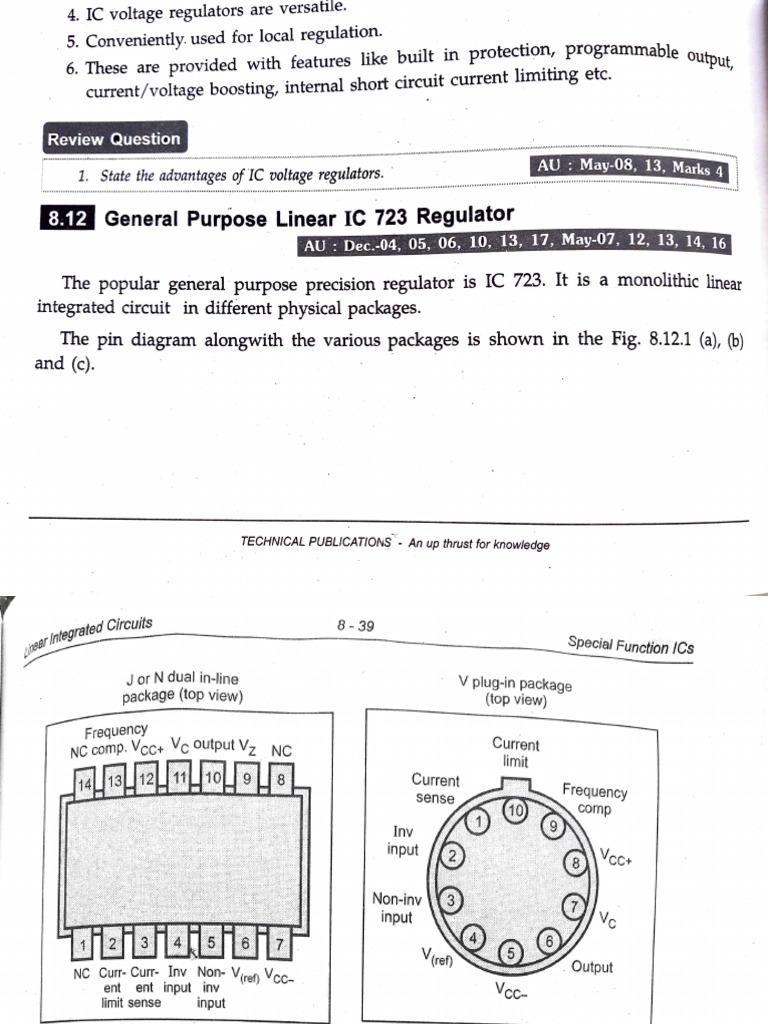 IC 723 & Application | PDF