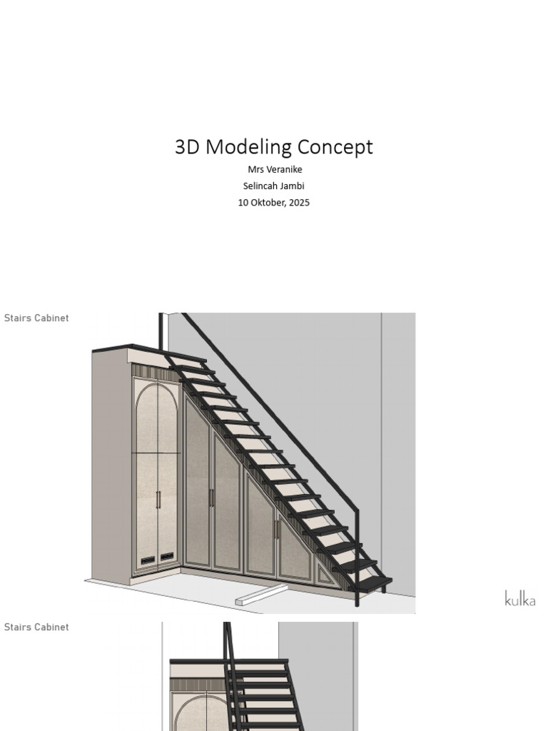 3D Modeling Concepts for Cabinets | PDF