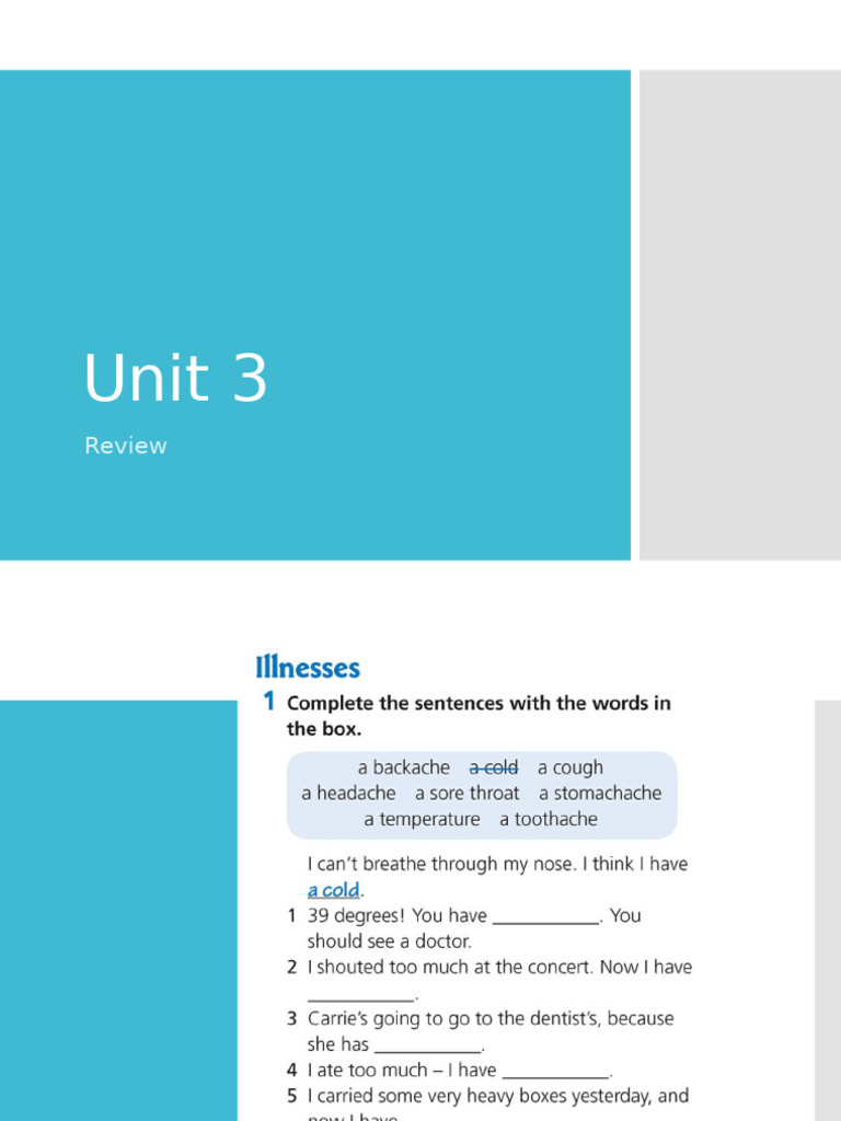 A3 Unit 5 Review | PDF