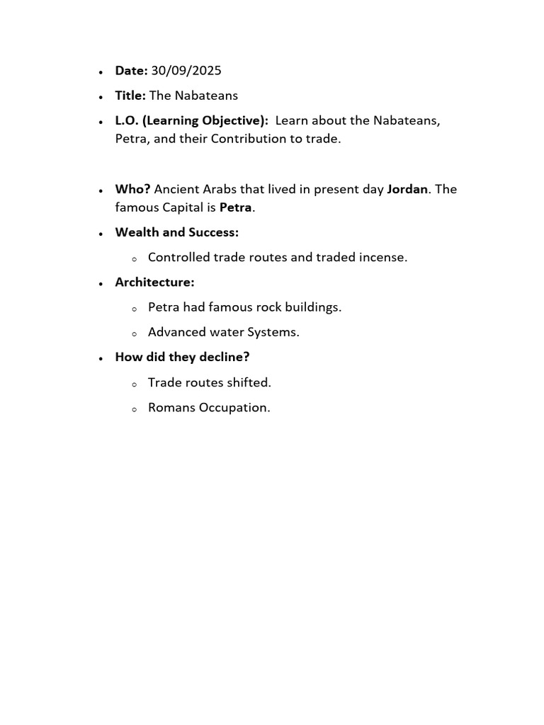 The Nabateans Eaf37507 1fe1 4c8f A276 B78aca3f0062 | PDF
