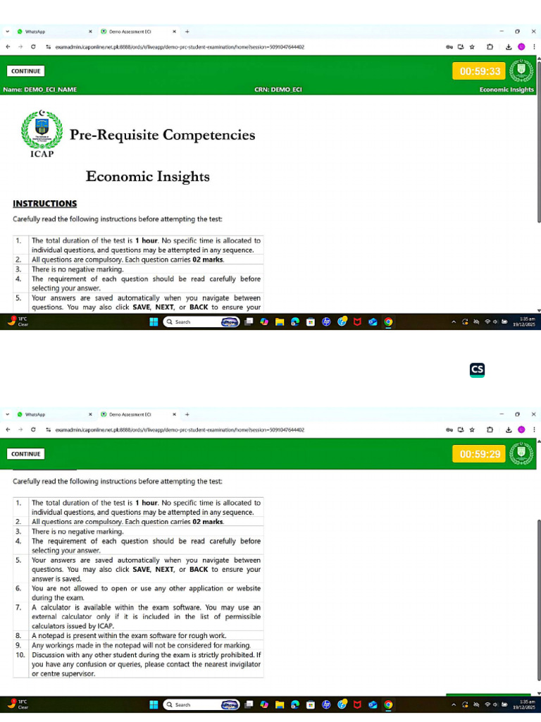 PRC 3 ECO Model Paper 2025 New Scheme | PDF