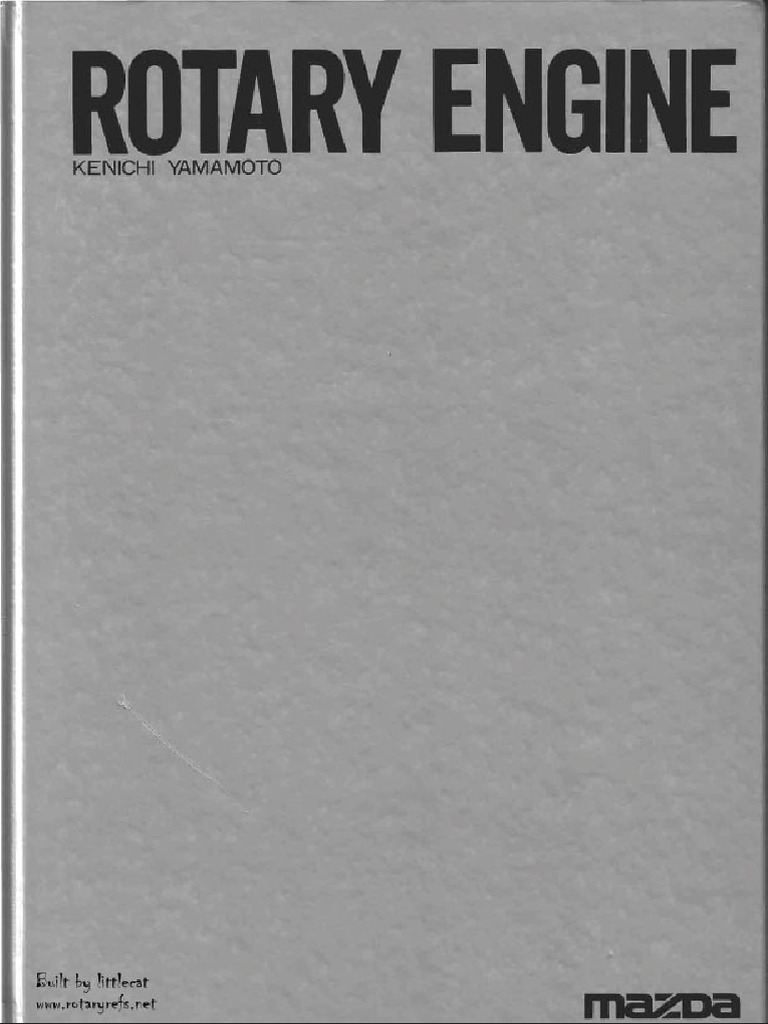 Mazda Book Rotary Engine 1981 | PDF | Project Gutenberg | Copyright