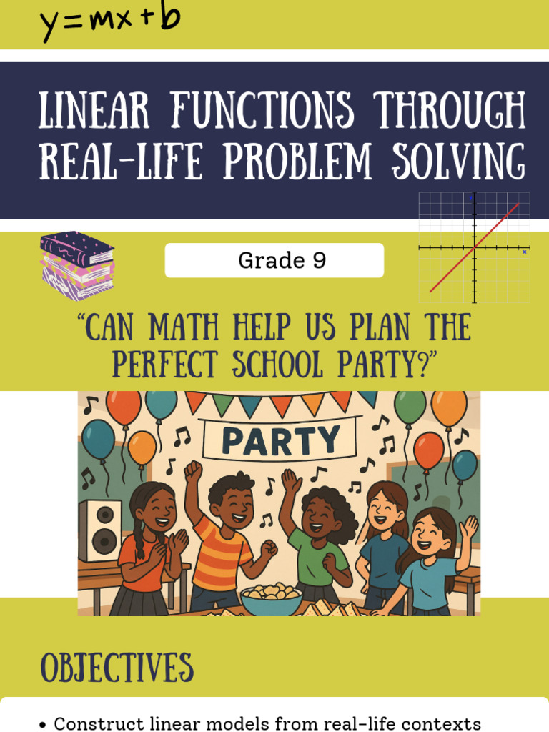 Solving One Variable Linear Equations Maths Presentation in Purple ...