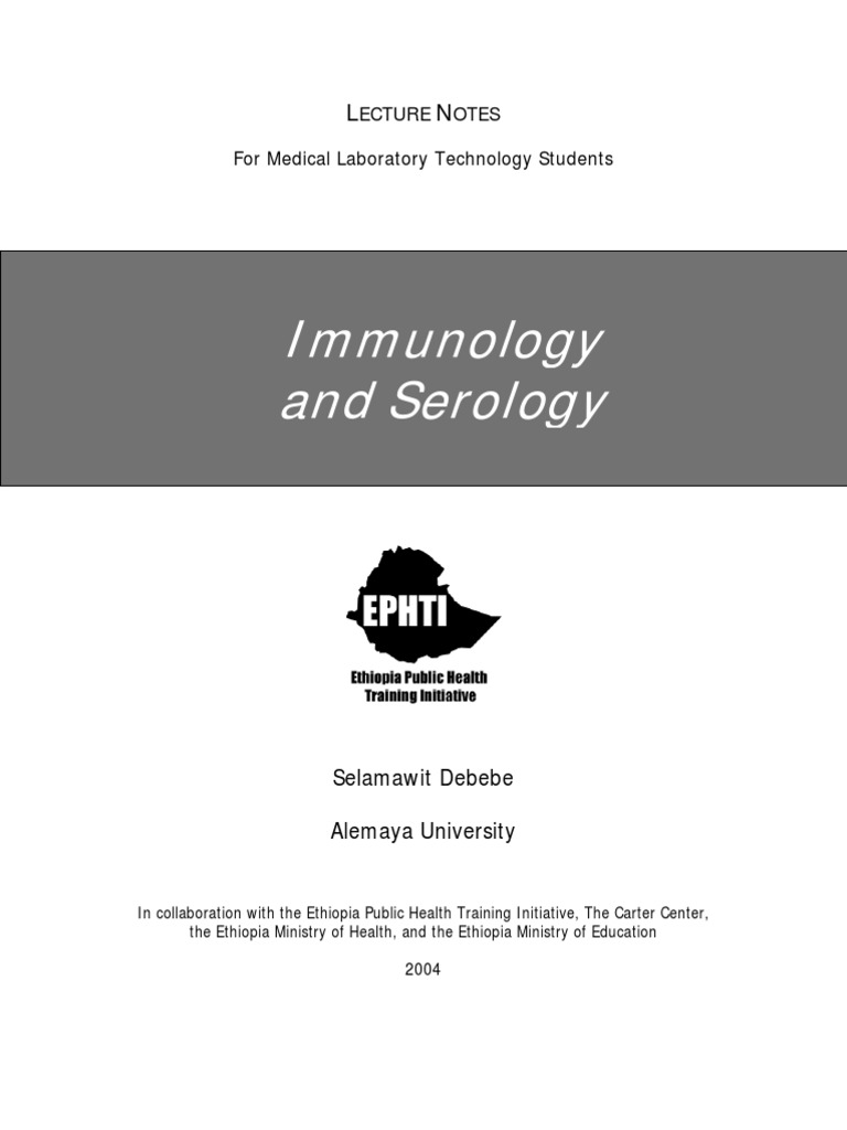 Immunology and Serology Notes | PDF | Antibody | B Cell