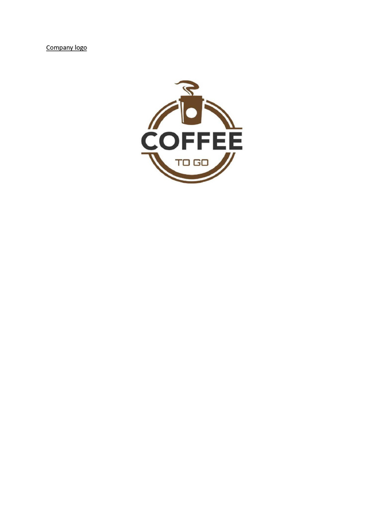 Coffee2Go Logo | PDF