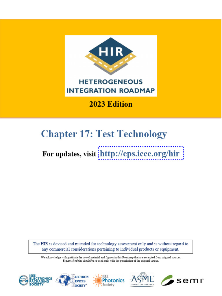 2023 Test Technology Insights | PDF | Semiconductor Device Fabrication ...