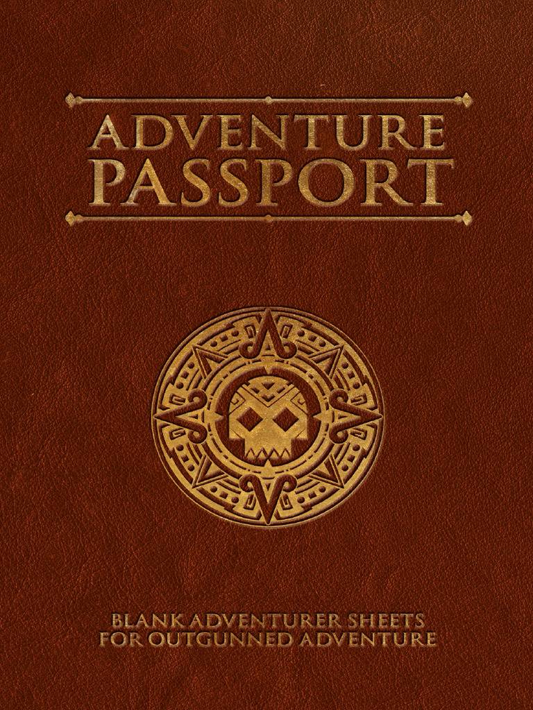 Passport For Outgunned TTRPG | PDF