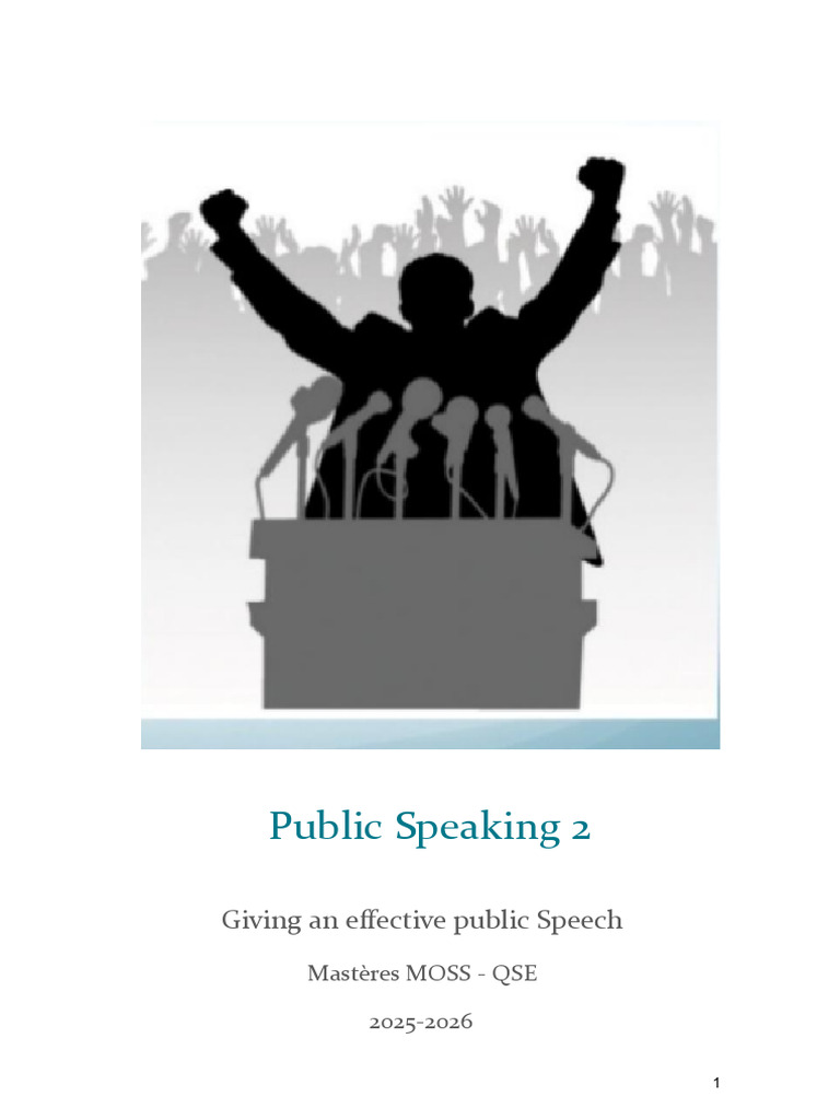 Public Speaking 2 - Giving An Effective Public Speaking | PDF | Public ...