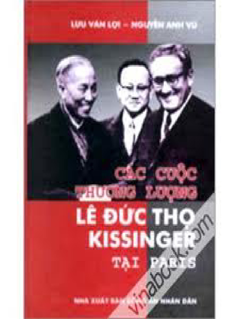 Nhasachmienphi Cac Cuoc Thuong Luong Le Duc Tho Kissinger Tai Paris | PDF