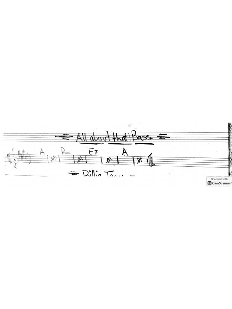 All About That Bass | PDF