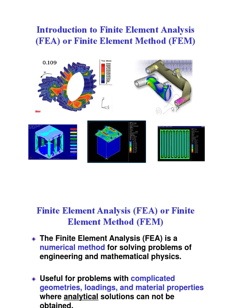 FEA Theory | PDF | Finite Element Method | Stress–Strain Analysis