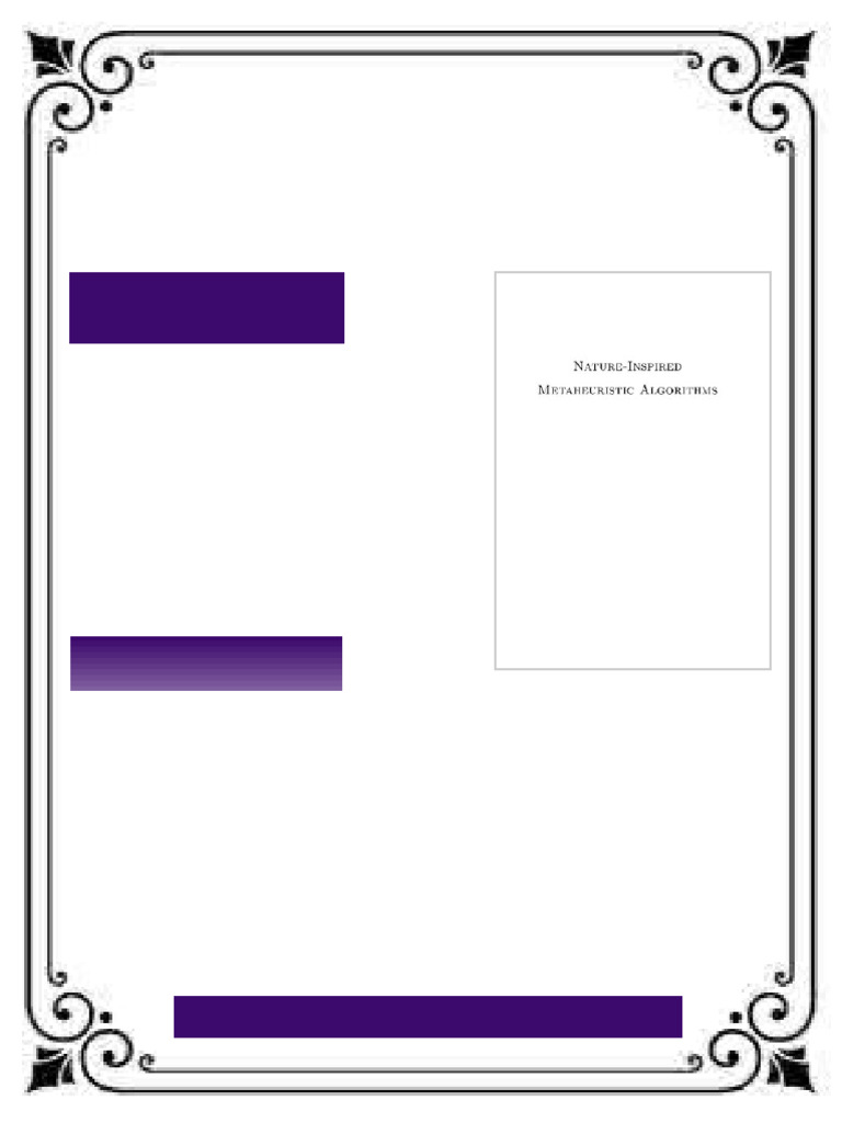 Nature Inspired Metaheuristic Algorithms 2nd Edition Xin-She Yang Ebook ...