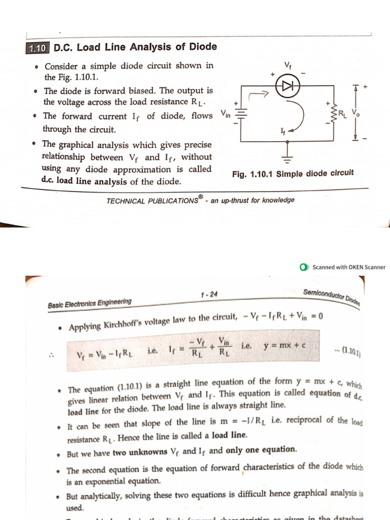 Diode DC Load Line | PDF