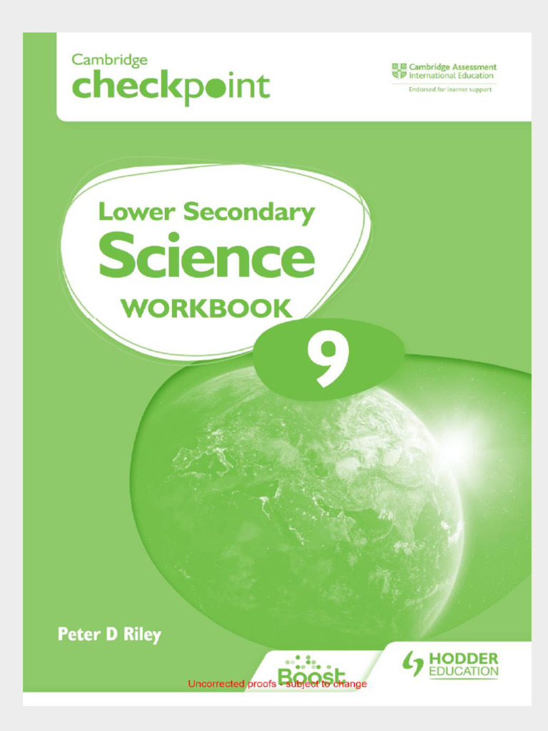 8 Cambridge Science Workbook | PDF