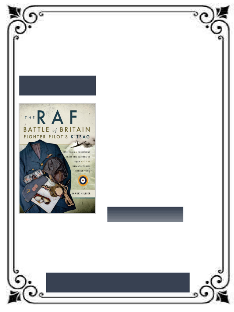 The RAF Battle of Britain Fighter Pilot s Kitbag Uniforms Equipment ...
