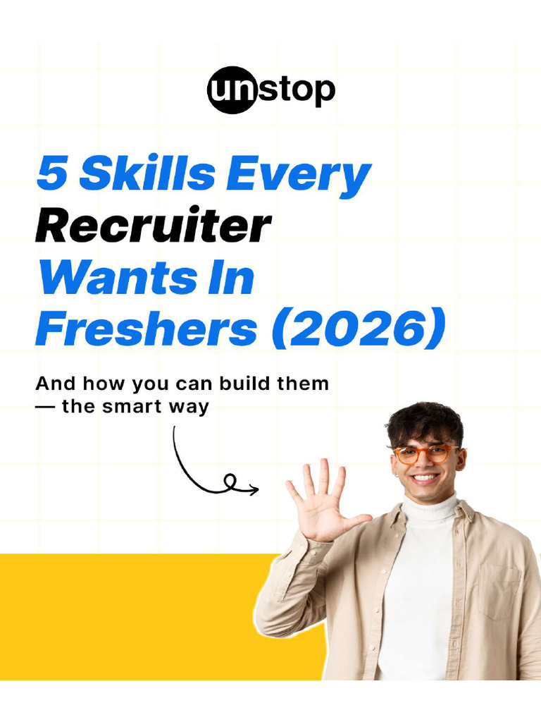 5 Skills Every Recruiter Wants in 2026 | PDF