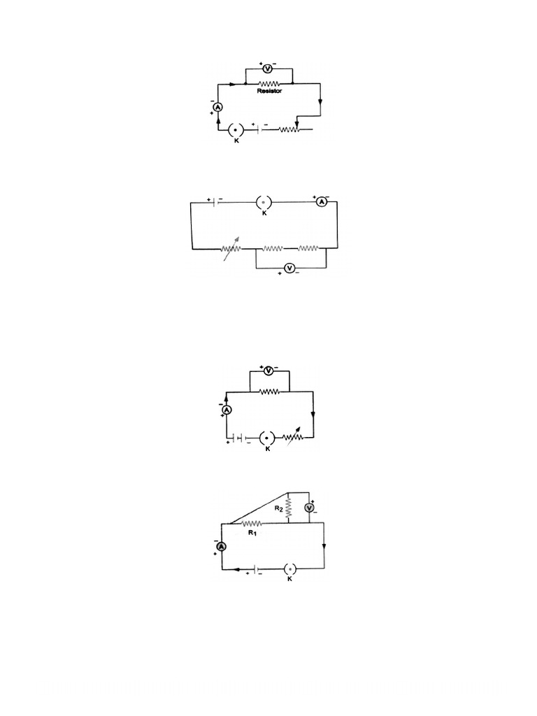 Circuit Setup Mistakes and Solutions | PDF | Series And Parallel ...