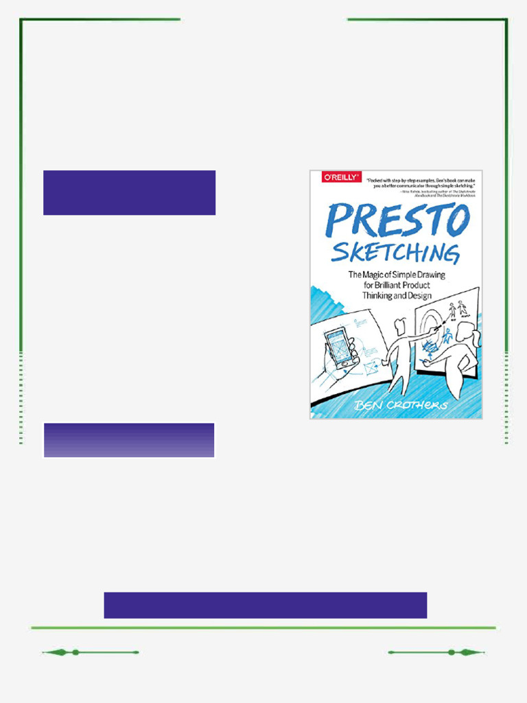 2696Presto Sketching The Magic of Simple Drawing for Brilliant Product ...
