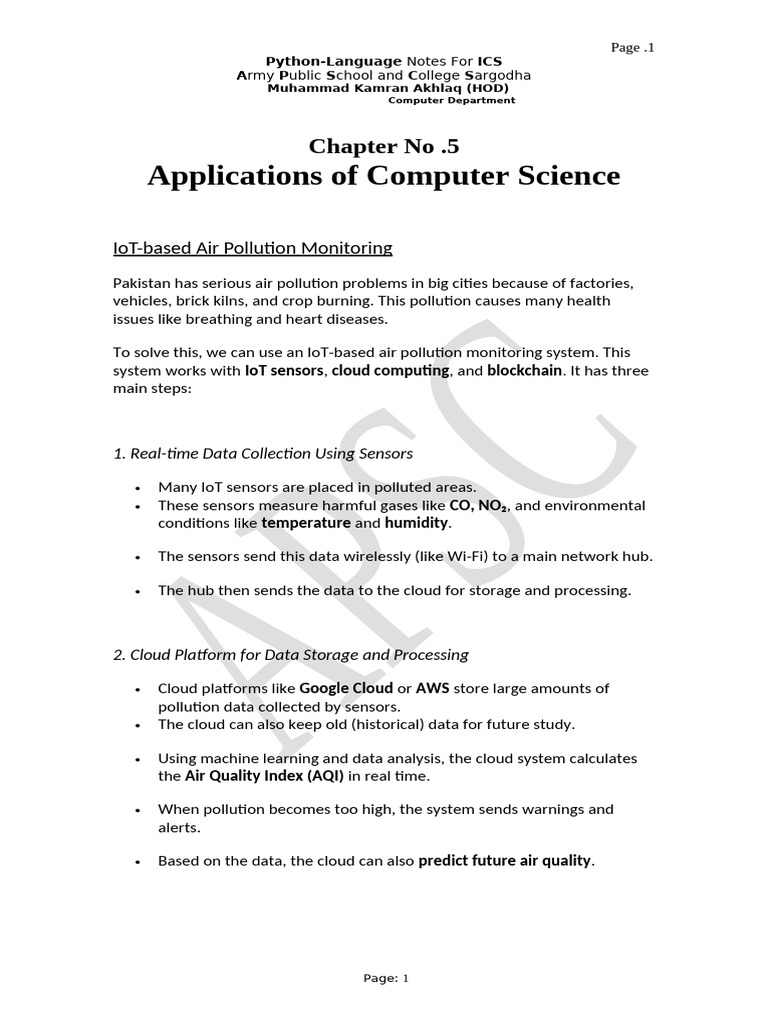 Book-2-Chapter No 5 | PDF | Internet Of Things | Agriculture