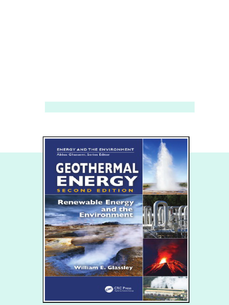 (Ebook) Geothermal Energy Renewable Energy and the Environment, Second ...