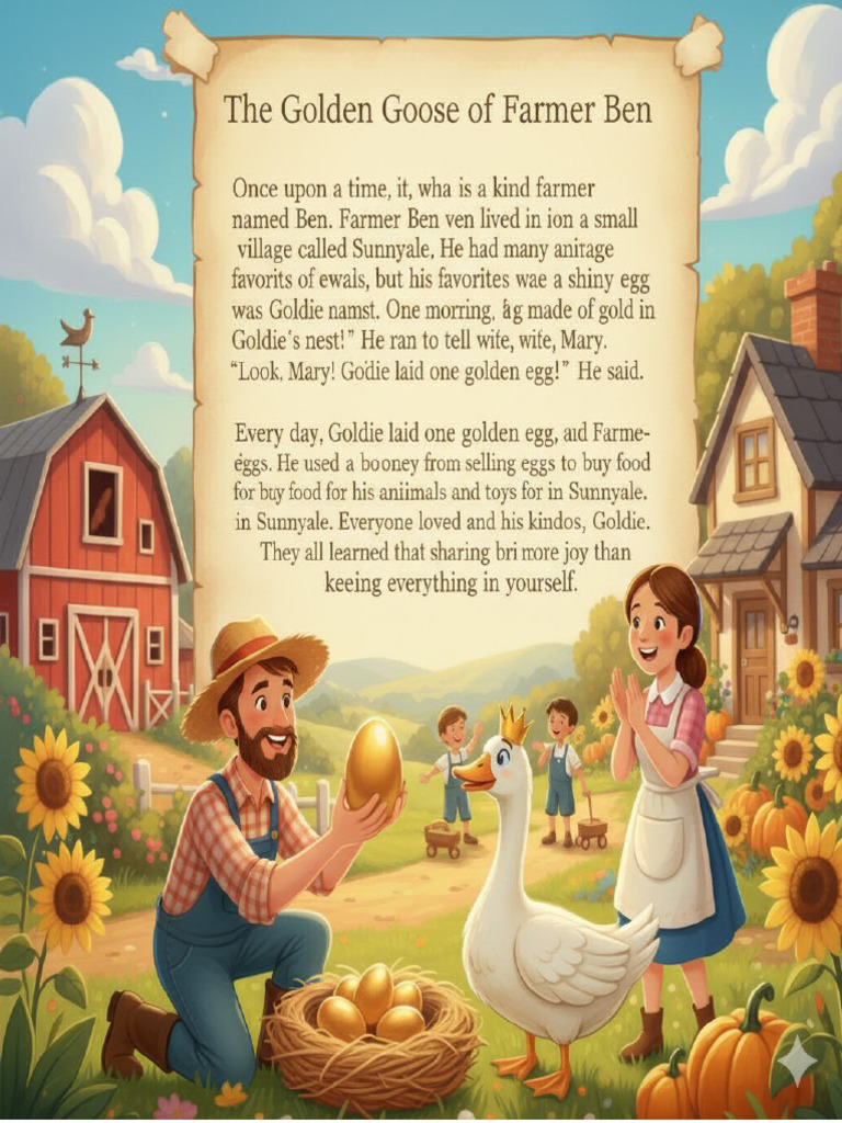Farmer Ben and the Golden Goose | PDF