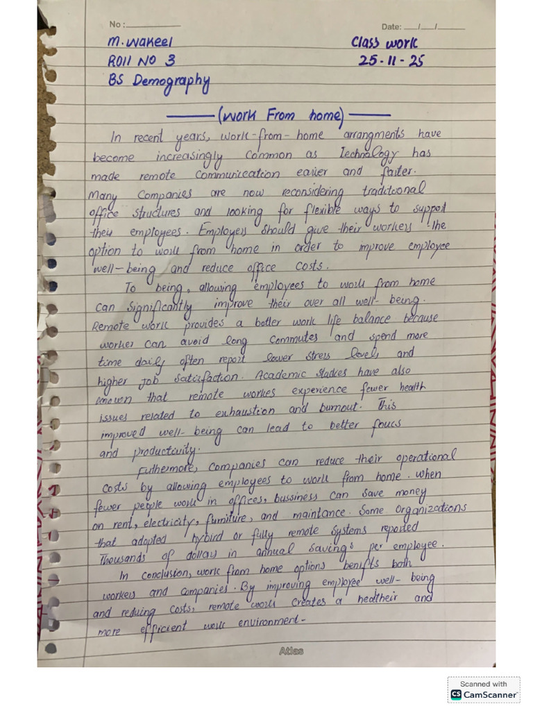 Class Work 5 | PDF